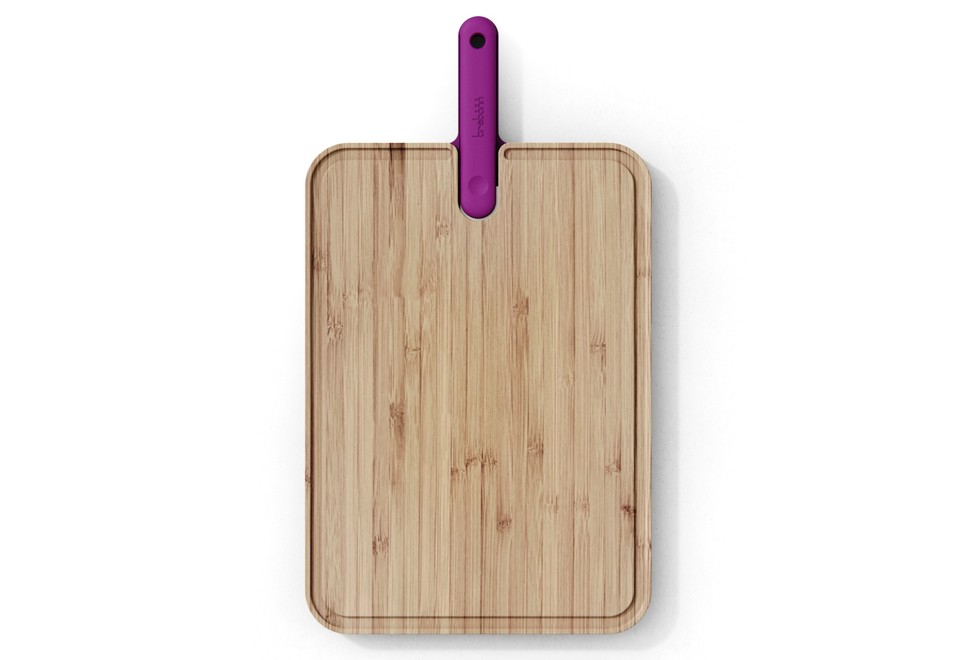 Trebonn - ARTÙ - Tagliere in bambù con coltello da chef integrato ...