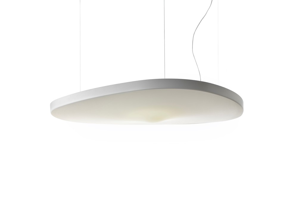 LUCEPLAN - PÉTALE - Lampada a sospensione fonoassorbente a LED in ...