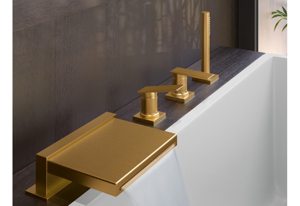 Rubinetterie Treemme - IOS - Rubinetto bordo vasca in ottone ...